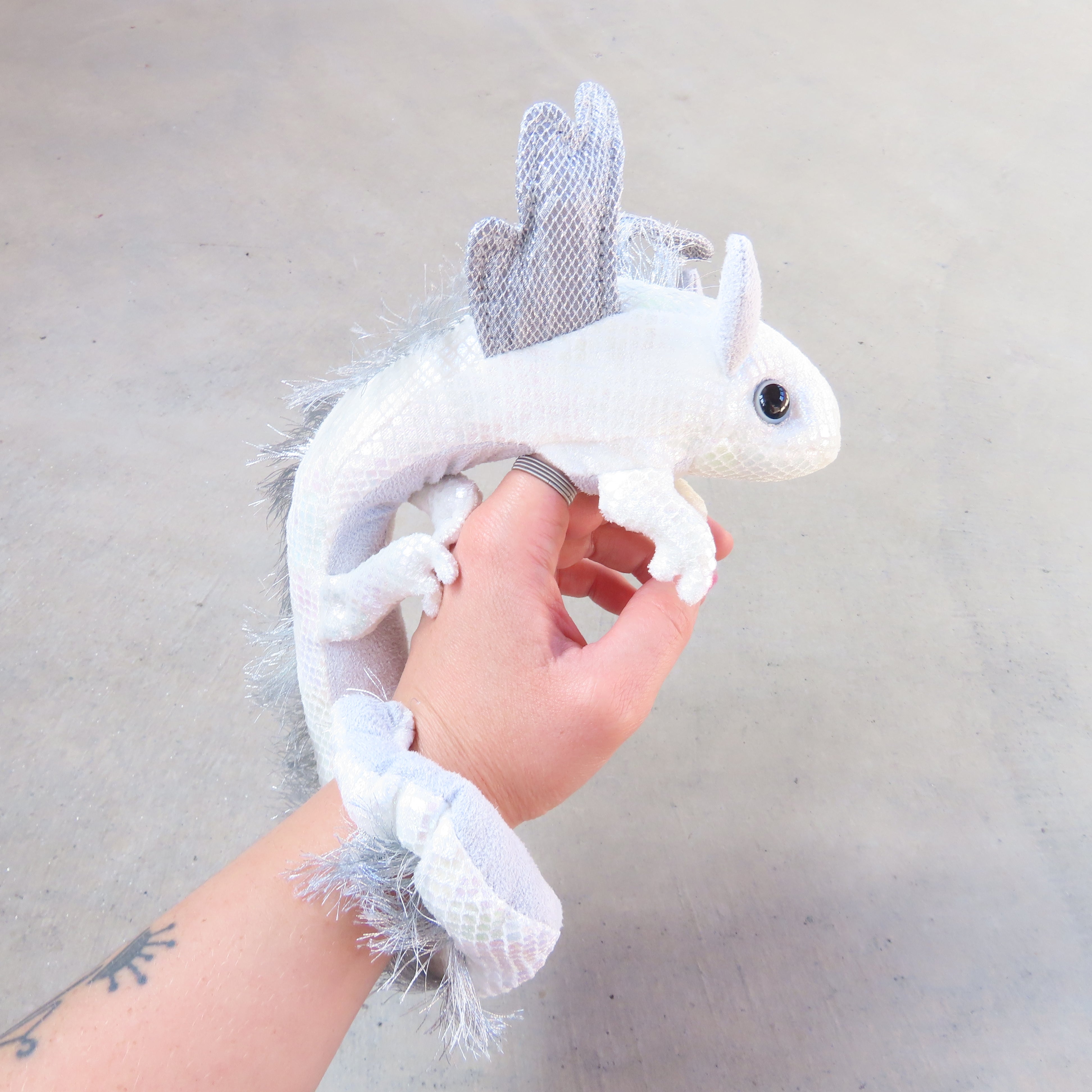 Finger Puppet: Pearl Dragon – MASS MoCA